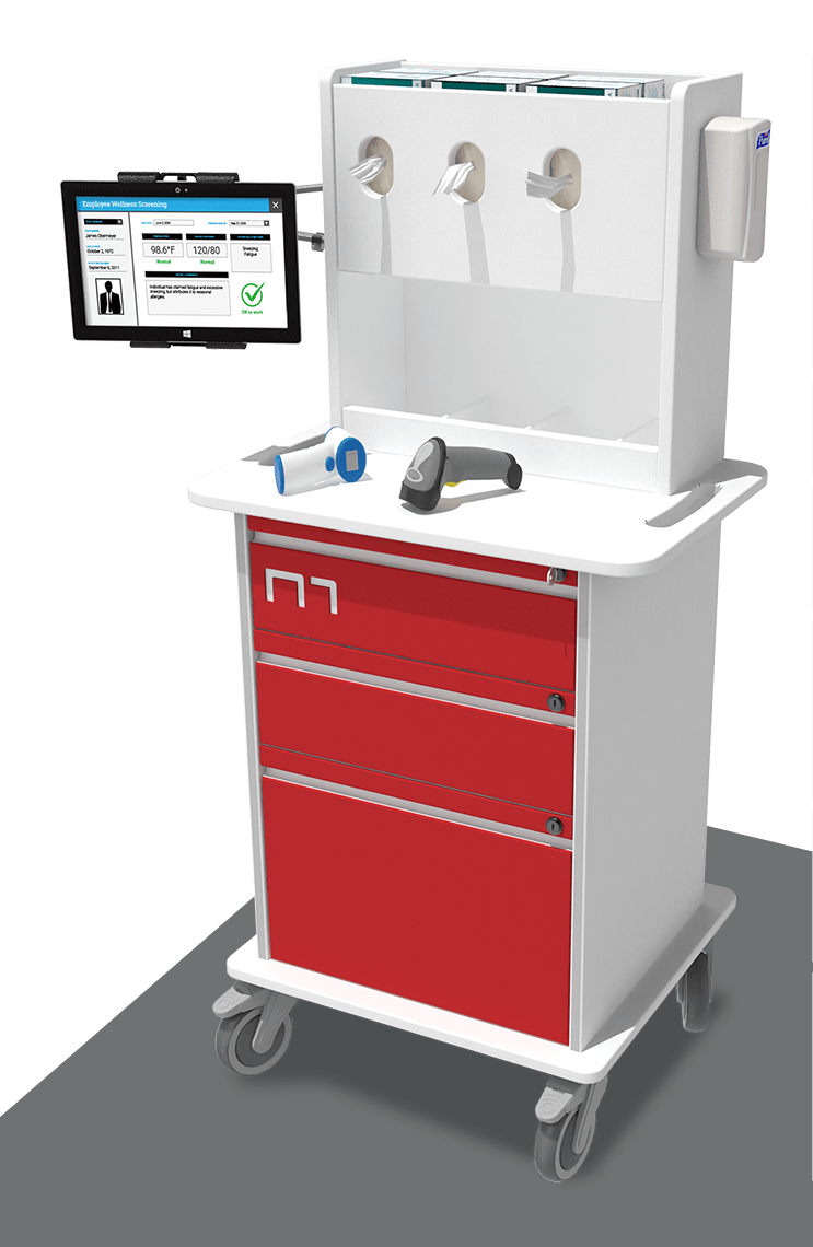 Modular Millwork Agile Wellness Cart - ISDA Network