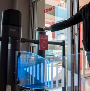 Wanzl - Wurth Mobile Store Entry Access Gate - ISDA Network